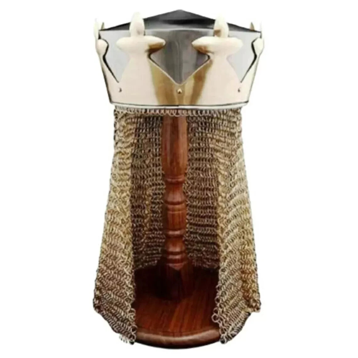 Monty Python King Arthur Helmet, Armor Helmet with Av Entail, Chain ...