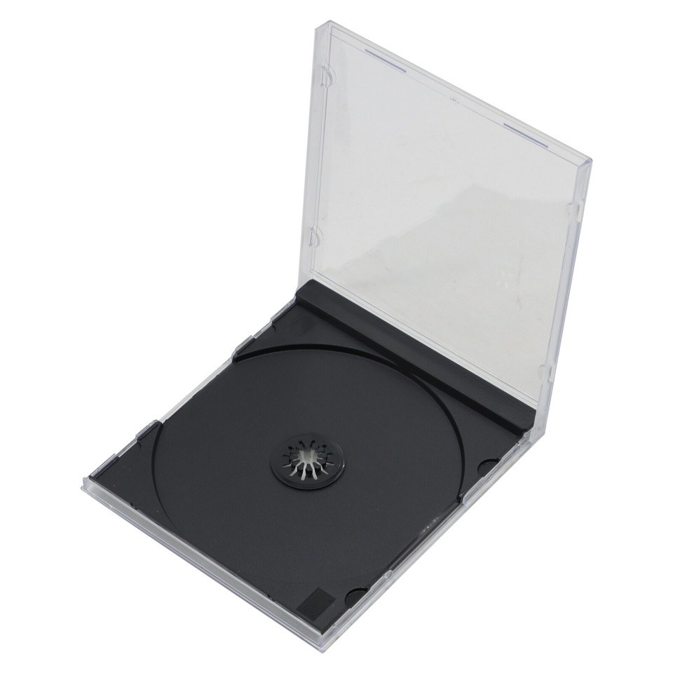 Lots Standard Clear Single CD Jewel Storage Cases 1- Disc Assembled ...