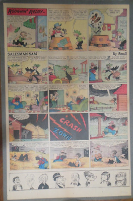 Salesman Sam Sunday by Small from 9/7/1930 Large Full Size Page ! | eBay