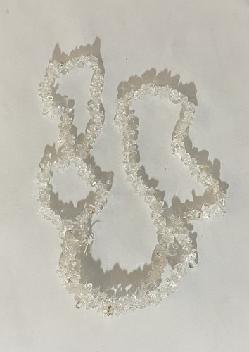 4 Fire Mountain Gems Chip Crystal Quartz Gemstone Bead 34” strands H20 ...