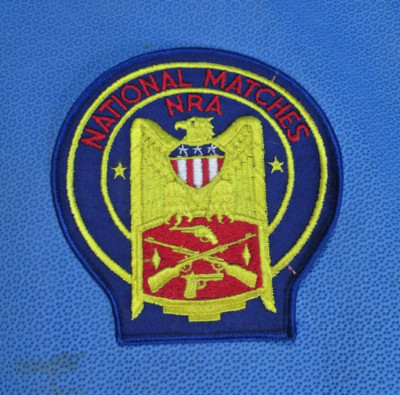 Vintage NRA National Matches Patch US Camp Perry Sharp Shooter 5 x 4 3/ ...