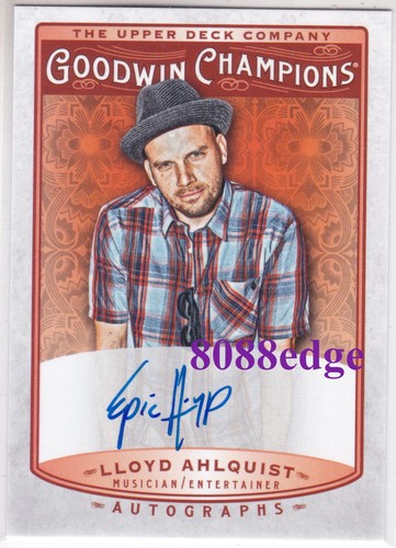 2019 GOODWIN CHAMPIONS AUTO: LLOYD AHLQUIST - AUTOGRAPH "YOUTUBE ...