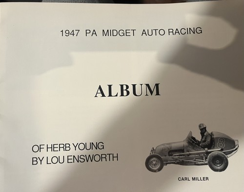 1947 PA Midget Auto Racing Album / Herb Young / Lou Ensworth - Free ...