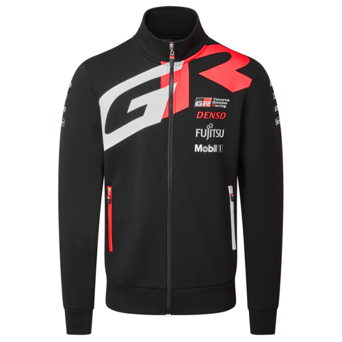 Toyota Gazoo Racing Official Team Full Zip Sweatshirt Jacket WEC Le ...