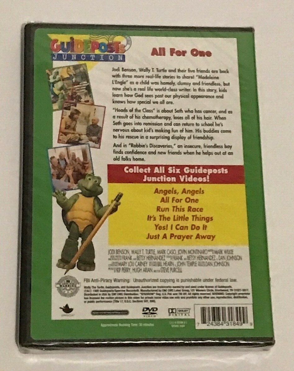 Guideposts Junction DVD Series - All For One (DVD, 2004) for sale ...