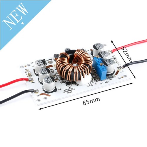 600W Boost Converter 10A Adjustable CC Voltage Power Supply Module for ...