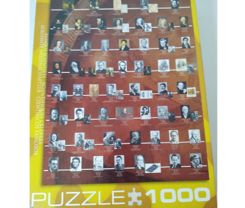 Famous Scientists 1000 Piece Jigsaw Puzzle by Eurographics New (H1) | eBay