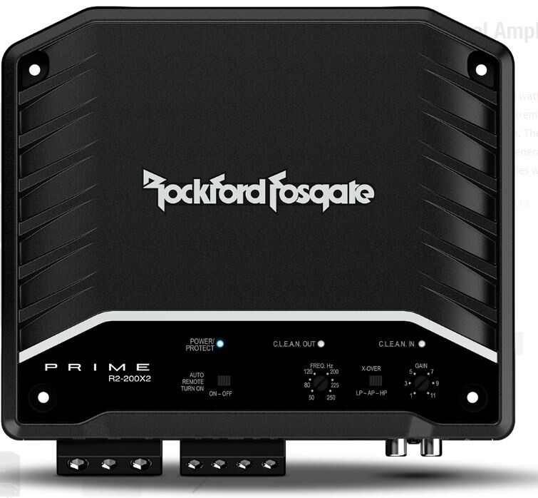 Rockford Fosgate Prime R2-200X2 200 Watt 2-Channel Amplifier | eBay