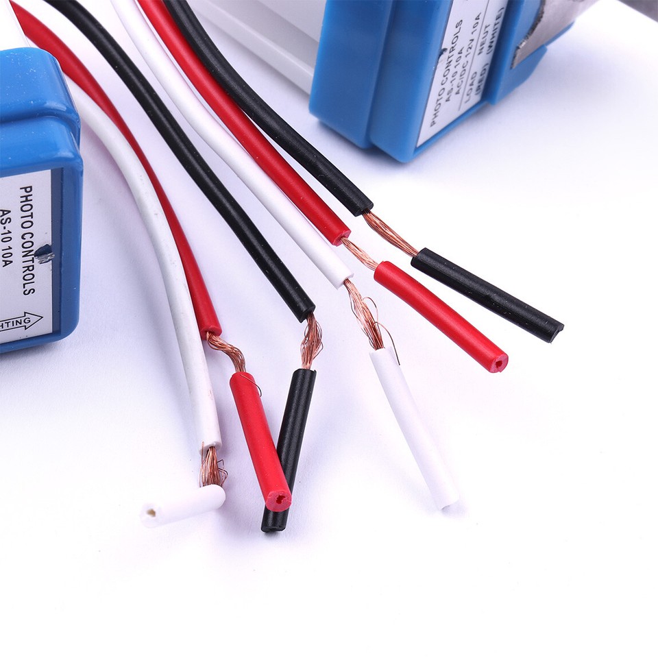 1/2/4pcs AC/DC 24V Dusk to Dawn Automatic Photocell Light Sensor ...