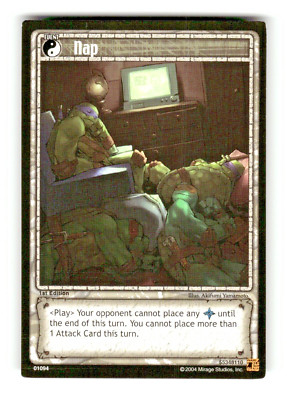 2004 Teenage Mutant ninja Turtles Trading Card Game Nap #01094 | eBay
