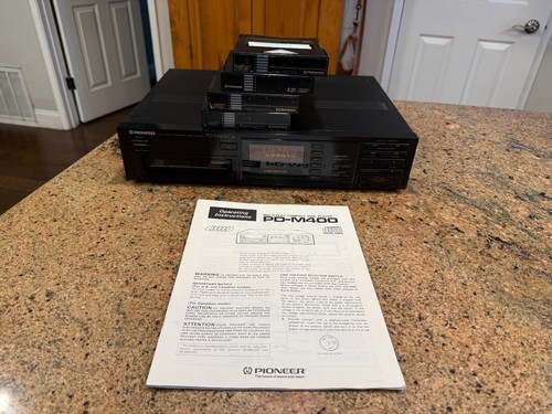 Pioneer Multi-Play 6 Disc Changer Player PD-M400 CD Player Works 1988 W ...