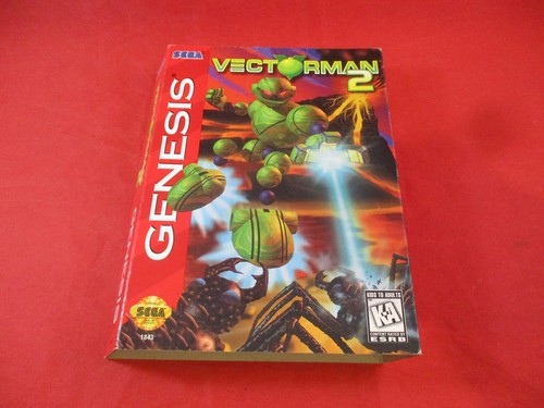 Vectorman 2 Sega Genesis EMPTY Outer Box (no game/manual/tray) | eBay