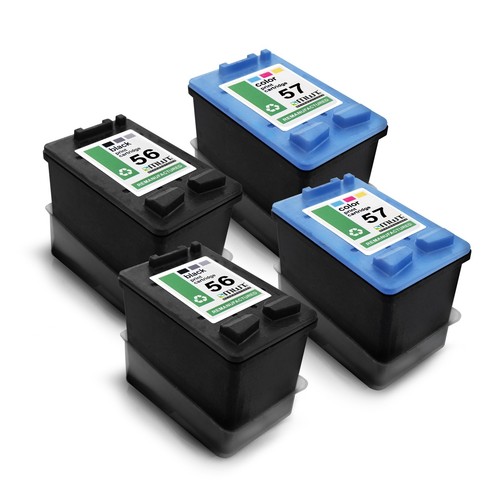 4x MWT Cartridge 2+2 for HP PSC-2550 PSC-1217 PSC-1110 PSC-1312 PSC ...