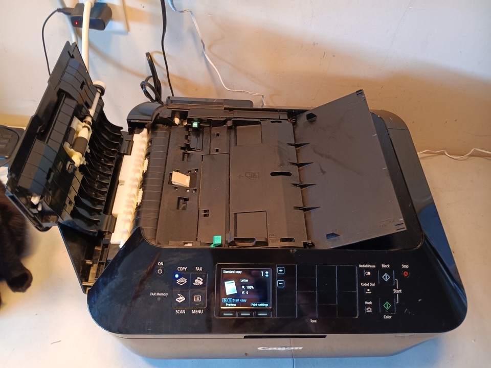 Canon PIXMA MX922 Wireless All-In-One Color Inkjet Printer No Ink | eBay