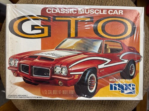 Vintage: GTO Classic Muscle Car, MPC, 1:25 Model Kit, 10 & Up | eBay
