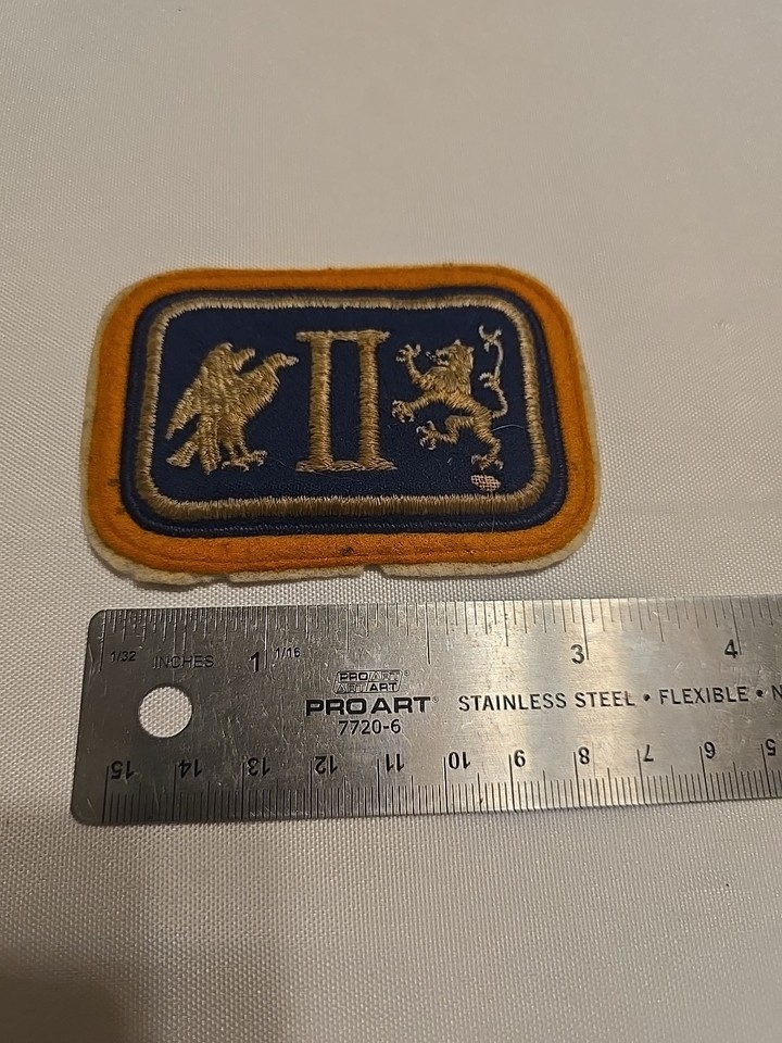 US Army Patch 2nd Corps Single Corps Branch Shoulder Sleeve Insignia ...