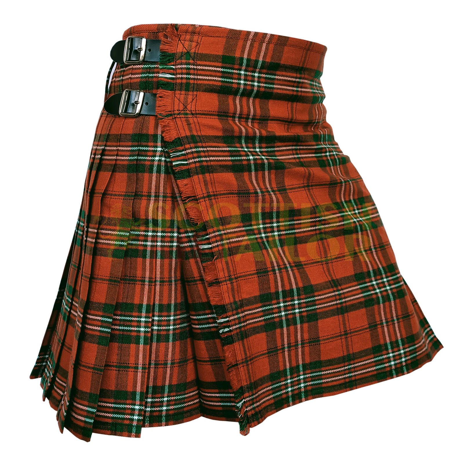 Scottish Handmade Traditional Scott Ancient Tartan Kilt & Custom Size ...