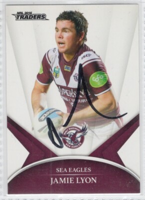 🔥 2016 TRADERS Signed Card JAMIE LYON #56 🔥 ☆ FREE POSTAGE ☆ | eBay ...