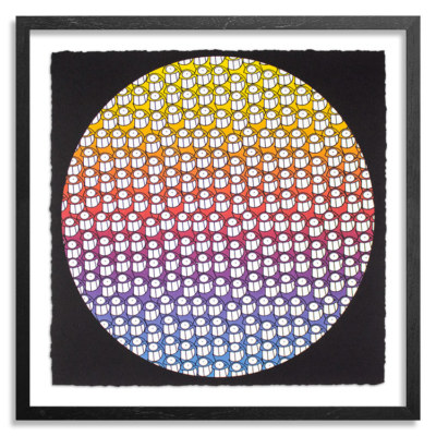 Pez Happiness Circle Signed & Numbered Ltd. Ed Screen-Print /35 W/ COA ...