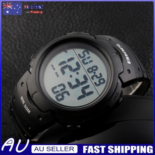 AU Electronic Army Wristwatch 50M Waterproof Men Wrist Watch for Men ...