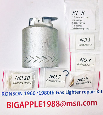 Ronson 1960~1980th Vintage Gas Lighter repair Kit R1-B Free Youtube DIY ...