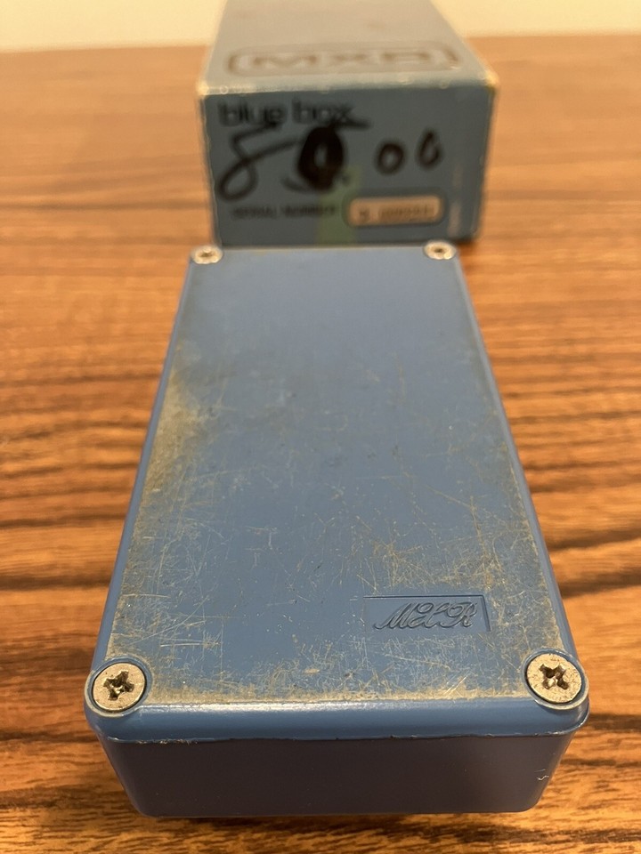 1978 Vintage MXR Blue Box Vintage Octave Fuzz W/Original Box | eBay