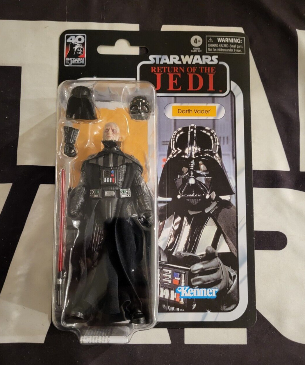 Darth Vader ROTJ 40th 6" STAR WARS The Black Series Sealed NEW D1