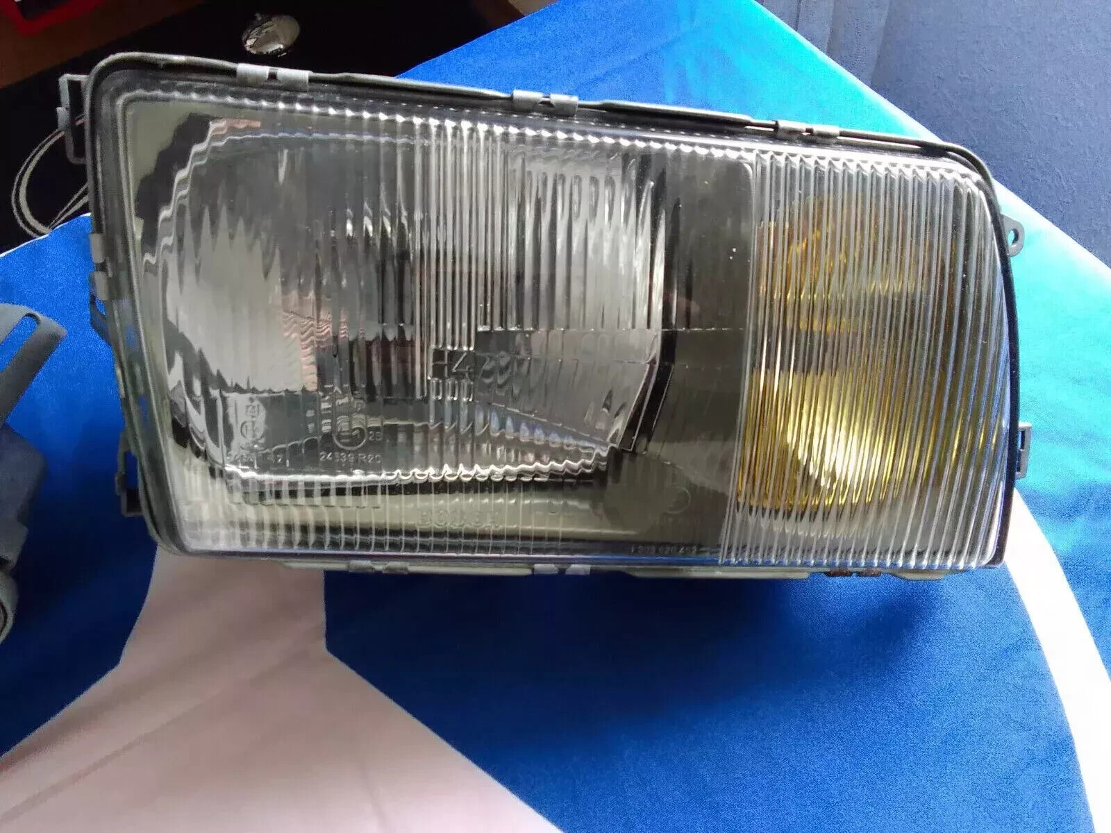 Mercedes Benz w126 se sel bosch euro headlights yellow foglights | eBay