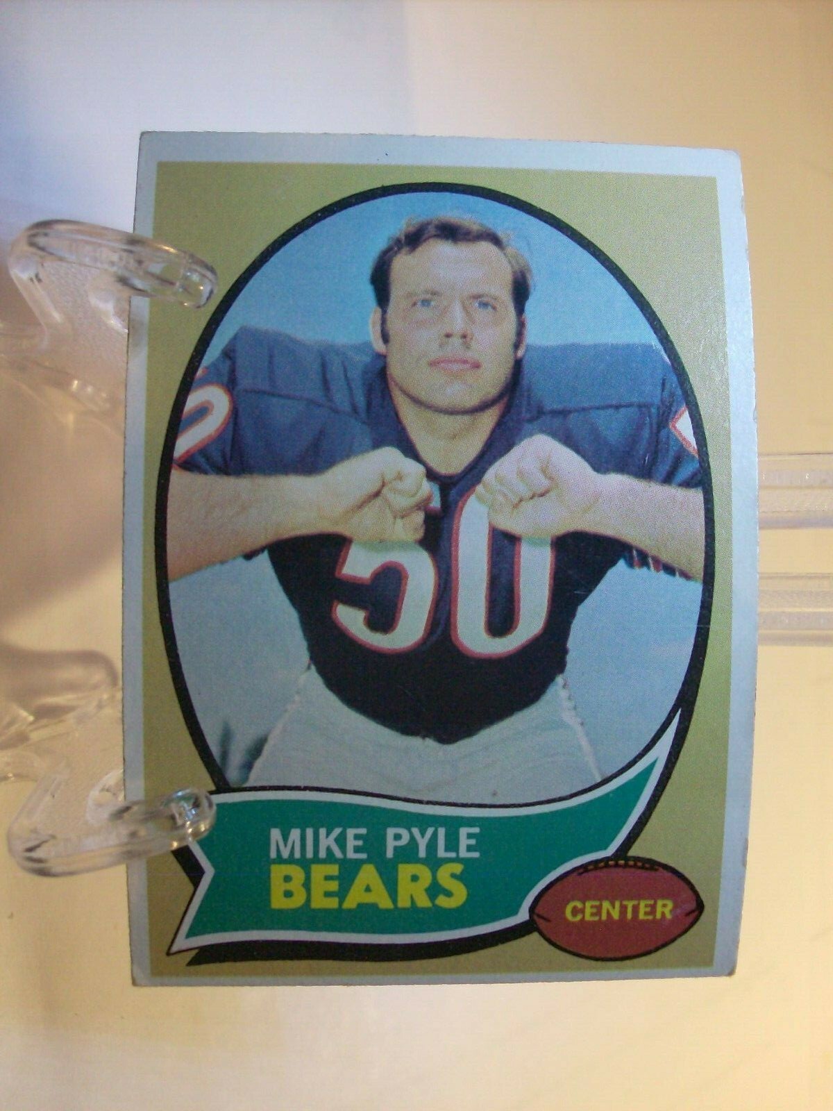1970 Topps Football #37 - Mike Pyle - Chicago Bears 70-145 | eBay