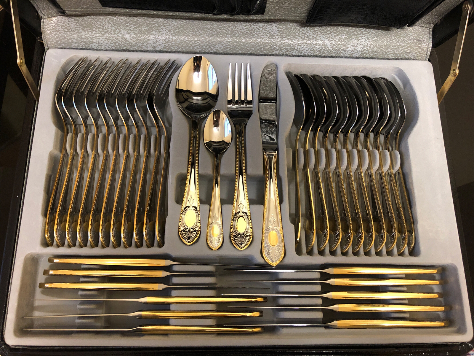 Bestecke Solingen "Toscana" Gold Plated Cutlery Set | eBay UK
