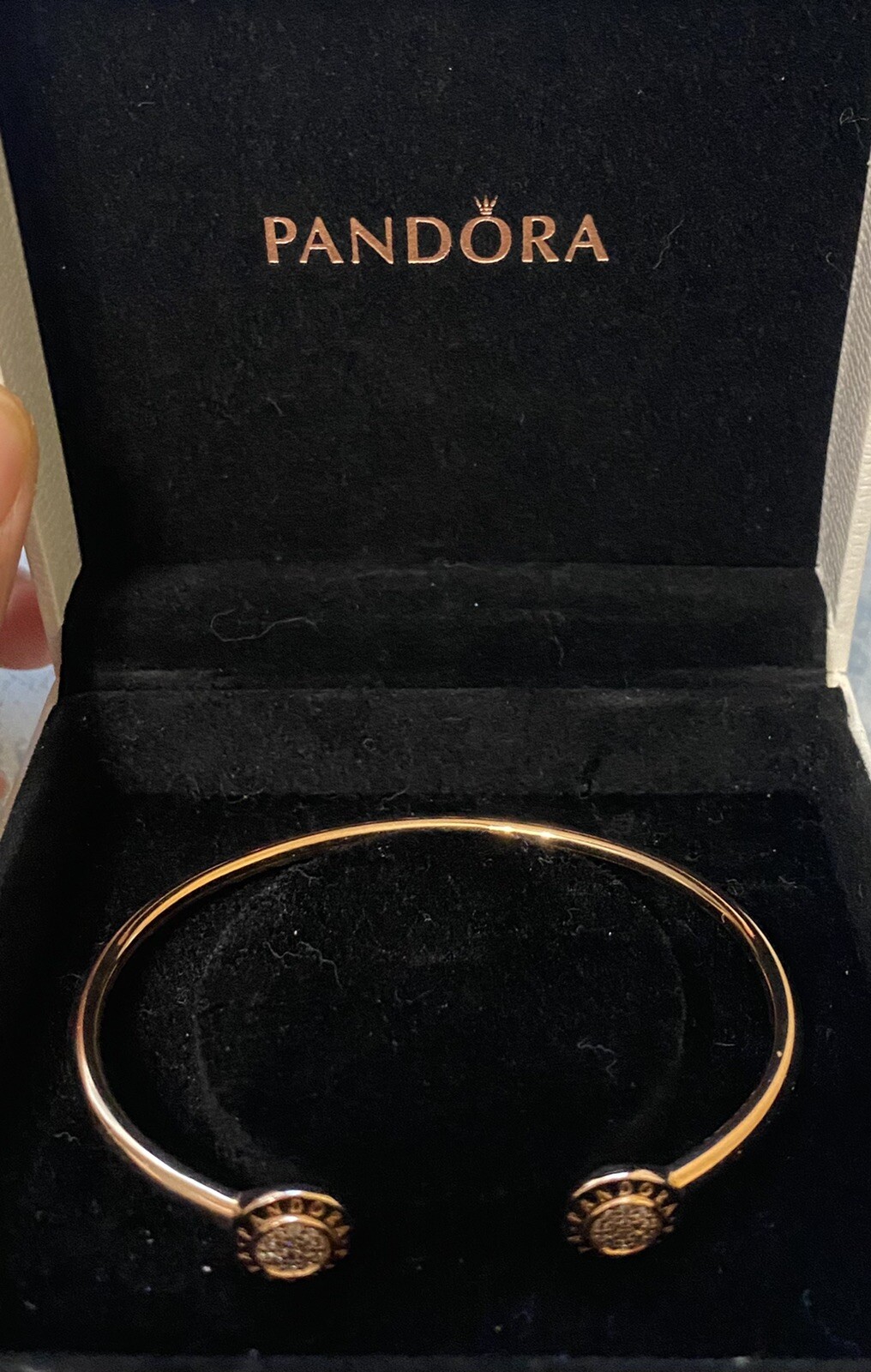 Pandora Signature Set in Rose Gold, DEFINITELY AUTHEN… - Gem