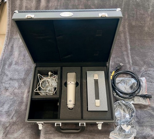 Neumann U 67 Tube Condenser Microphone Reissue Nickel- Mint! | eBay