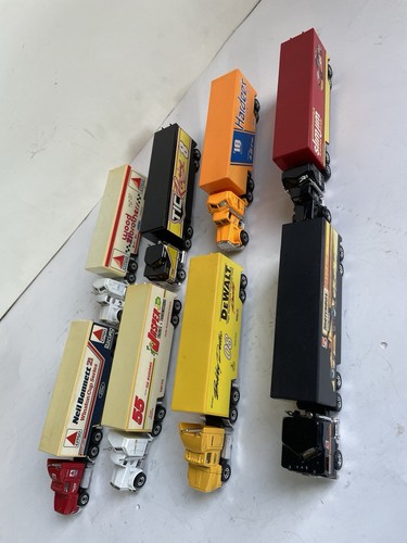 Lot Of 8 Match Box Semi & Trailer (A) | eBay