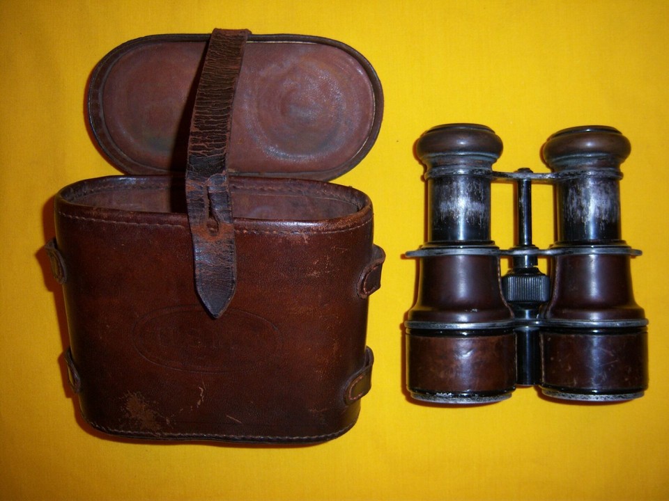 RARE USMC MARKED 1912-14 OFFICERS FIELD BINOCULARS & USMC MARKED ...