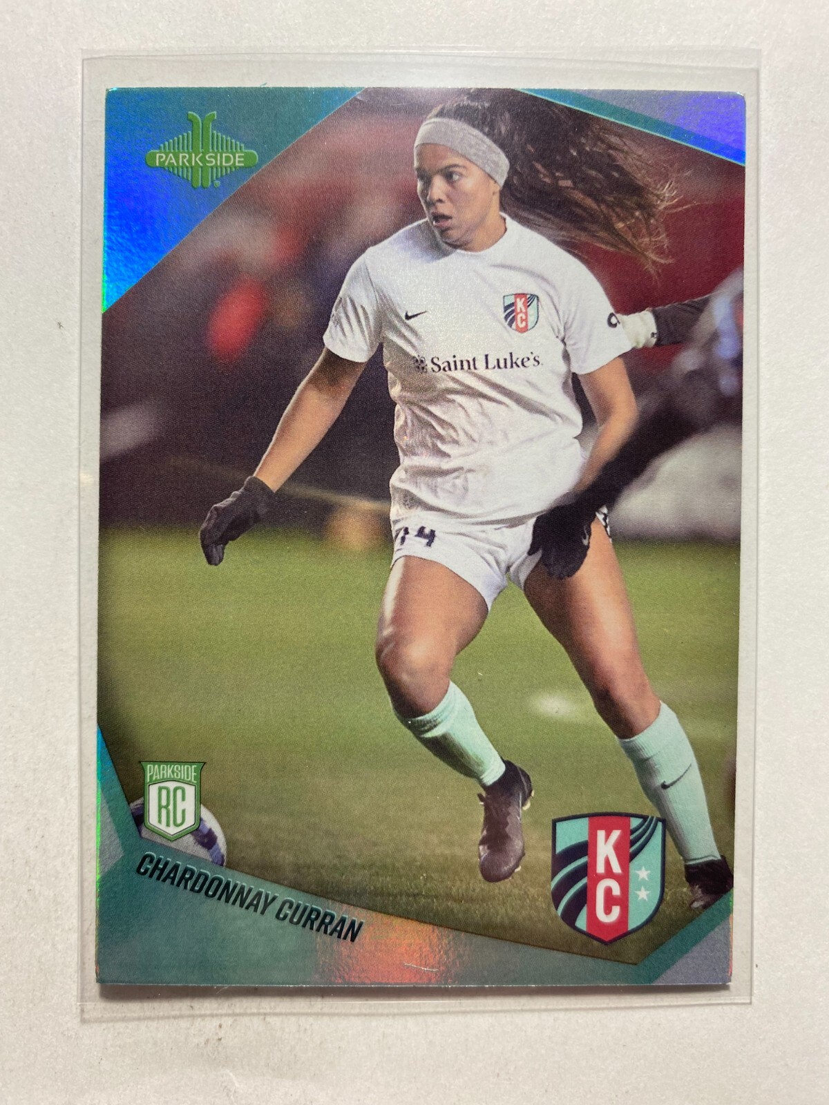 Chardonnay Curran 2022 Kansas City Current #133 NWSL Foil Board Rookie ...