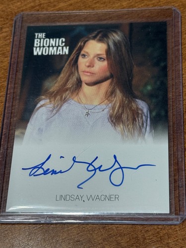 The Complete Bionic Collection Bionic Woman Lindsay Wagner Autograph ...