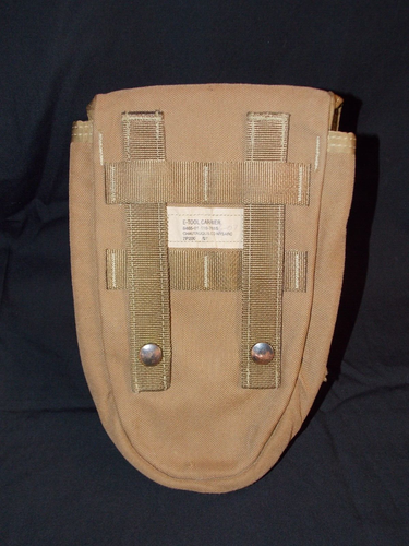 Military Issue Coyote MOLLE Entrenching Tool Carrier E-Tool Pouch | eBay