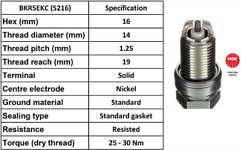 NGK BKR5EKC Spark Plug for sale online | eBay UK