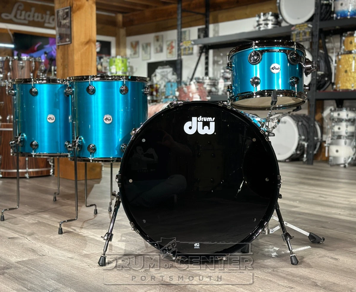 Blue Dw Drum Set