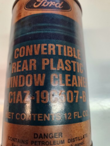 Ford Convertable Rear Plastic Window Cleaner Can | eBay