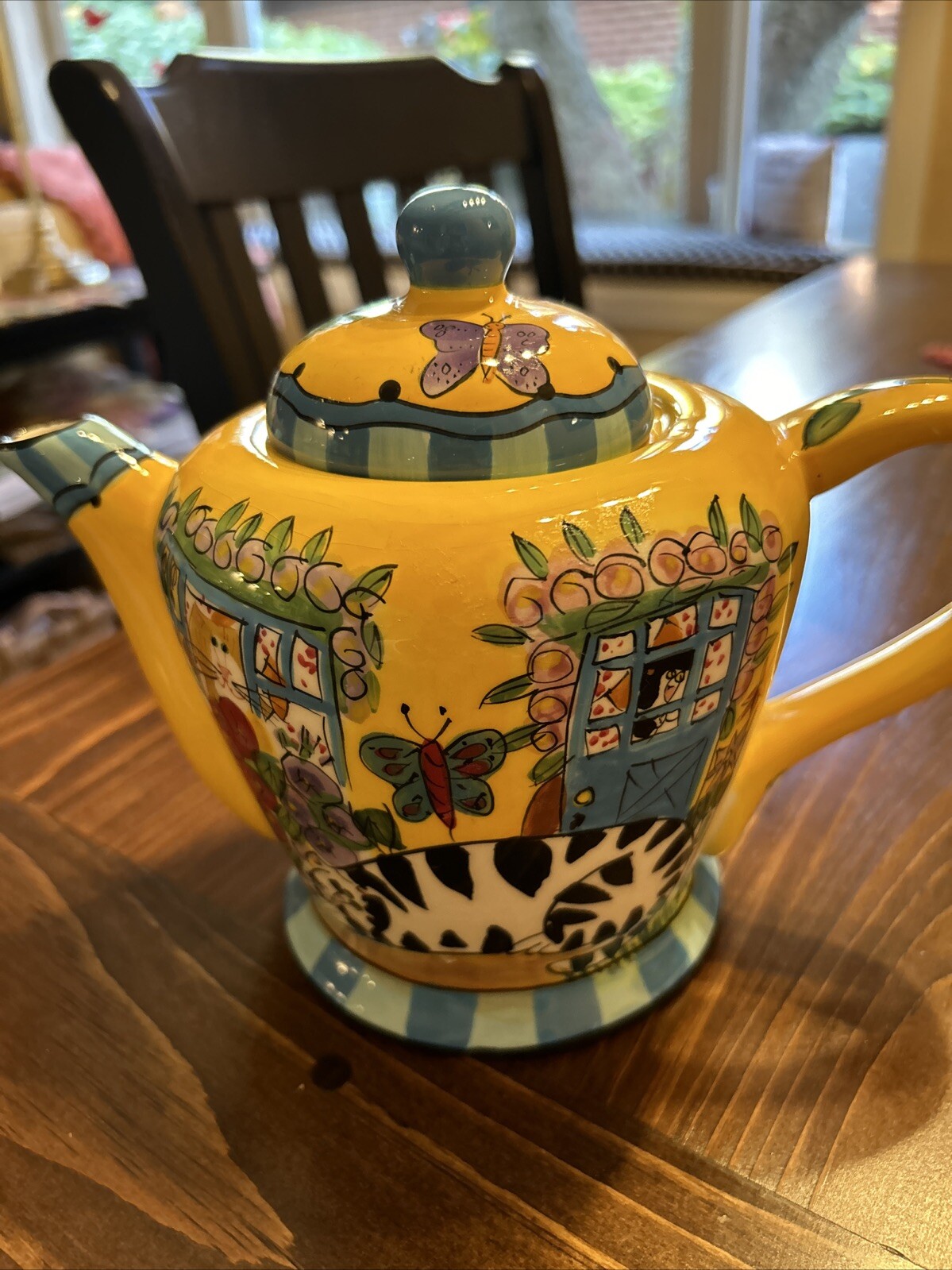 Vintage Candace Reiter Whimsical CATZILLA Teapot 2004 EUC | eBay