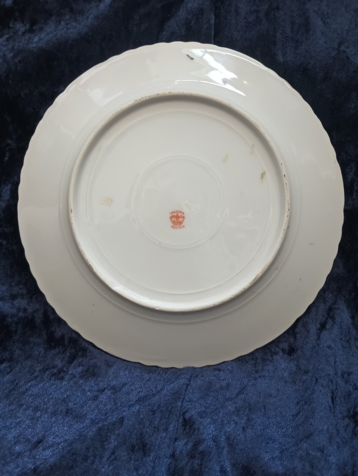 Antique Victoria Austria Porcelain Hand-painted Portrait Plate | eBay