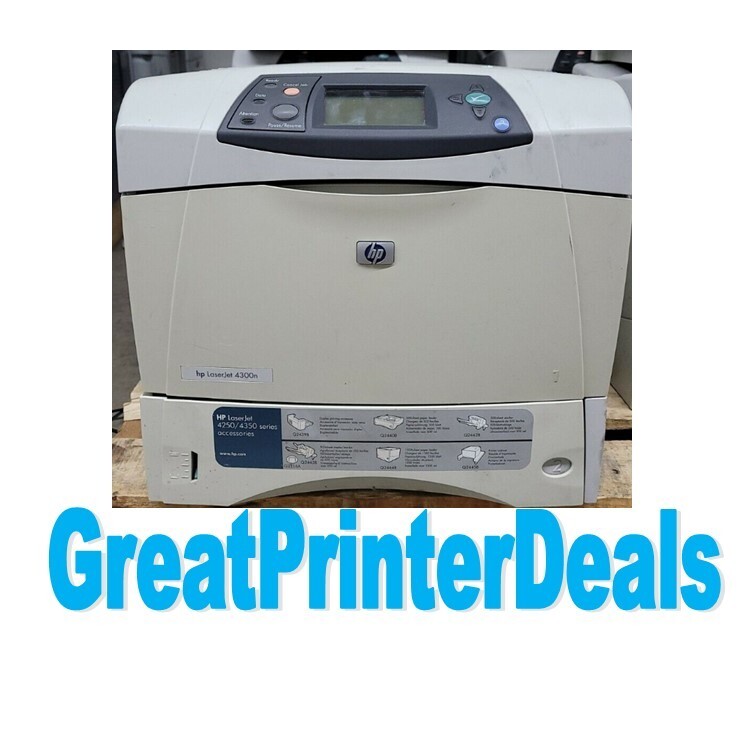 HP LaserJet 4300 Workgroup Laser Printer for sale online | eBay