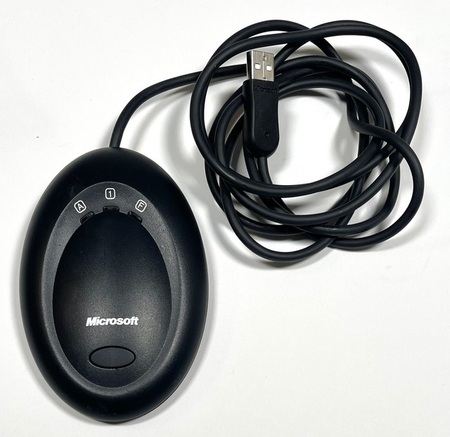 Microsoft Wireless Optical Desktop Receiver 3.0 1012 Mouse Keyboard USB ...