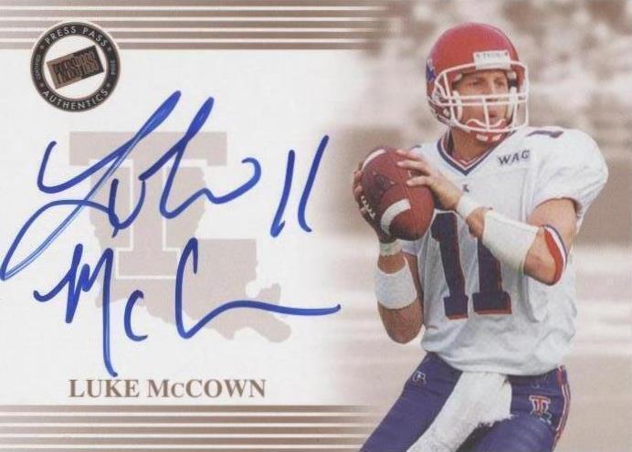 2004 Press Pass - Autographs Luke McCown Bronze (AU, RC) for sale ...