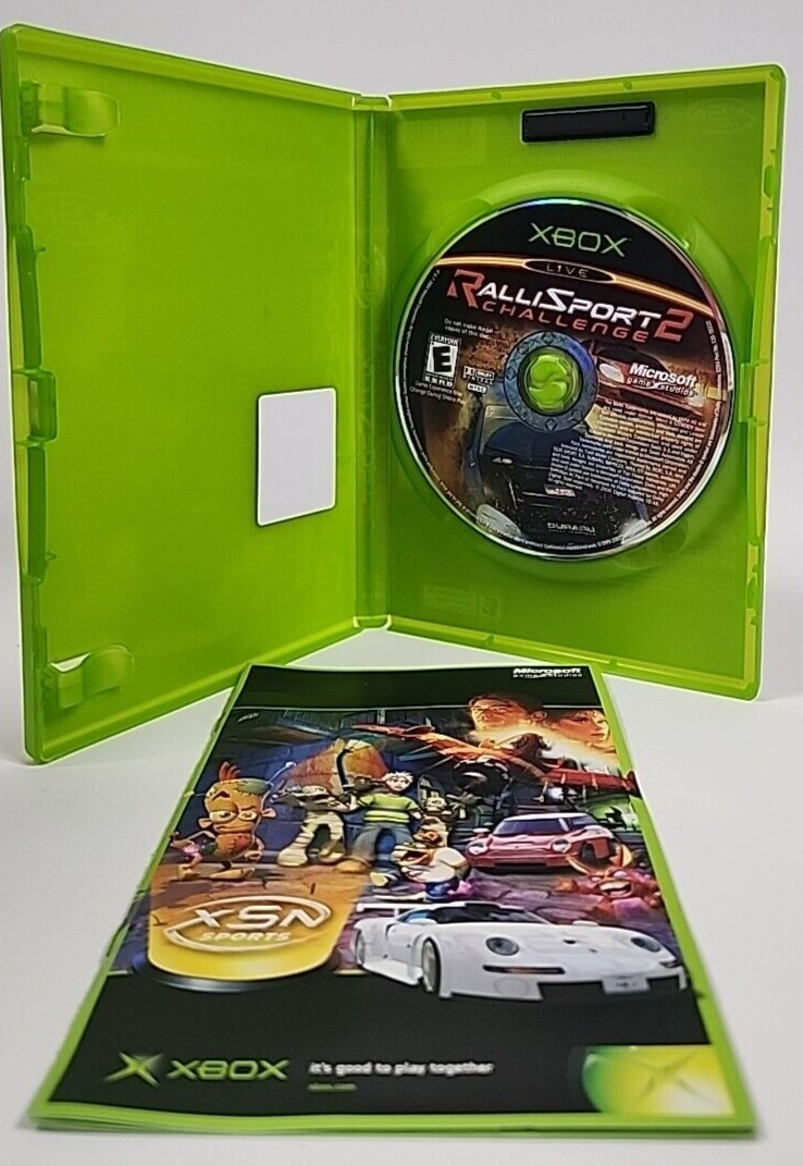 RalliSport Challenge 2 (Microsoft Xbox, 2004) Complete With Manual ...