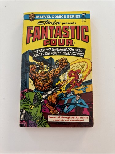 The Fantastic Four - Pocket Book, 1977, Marvel Paperback | eBay