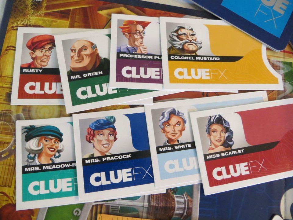 Clue FX Electronic Talking Game Deluxe Detective 9 Locations Butler 8 ...