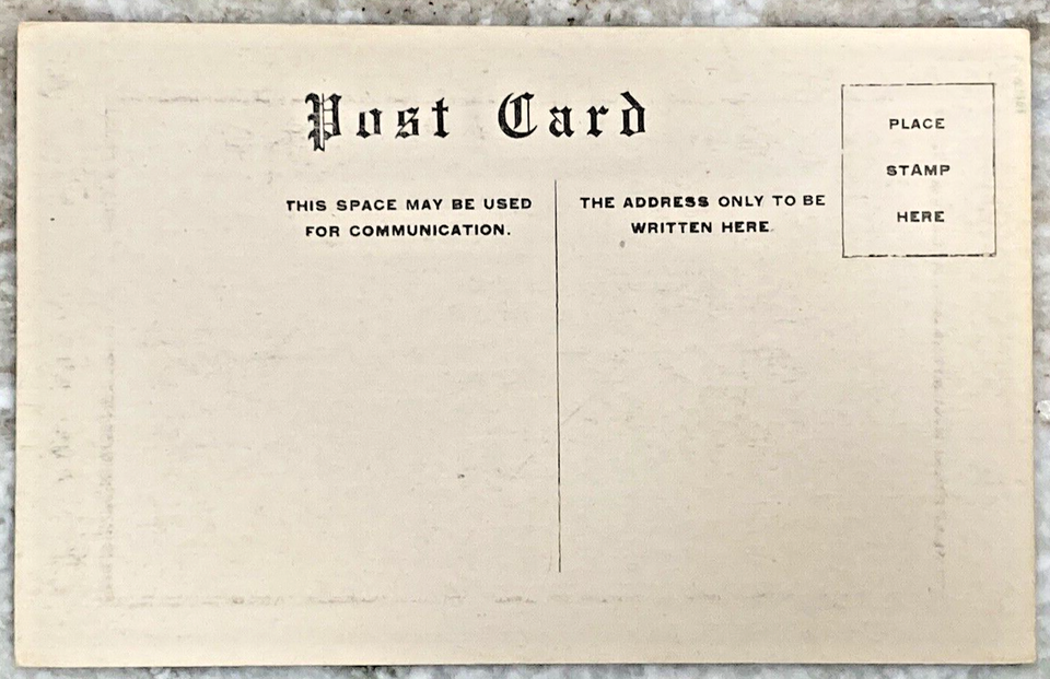 City Hall Jamestown N Dakota Green Picture Frame Vintage DB Postcard ...