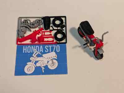 Miniature Honda ST70 Model Kit – 3D Printed Collectible | Retro Bike ...